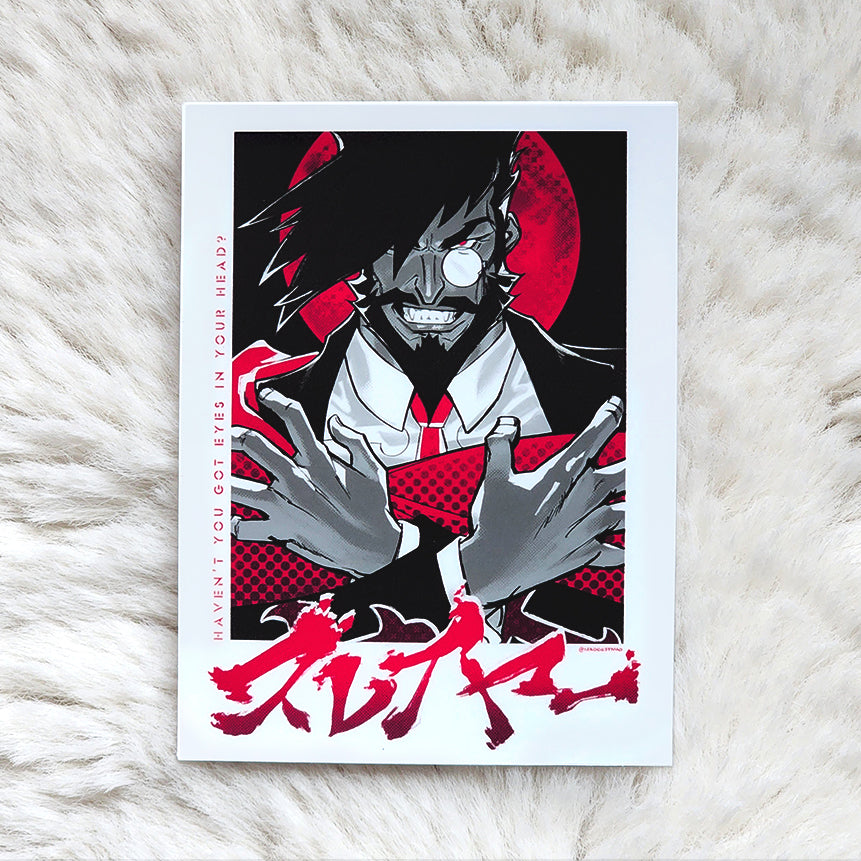 Slayer 4" Vinyl Sticker - Matte, Holo – maddestmao